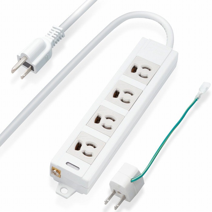 【商品詳細】■熱に強い二重構造ケースを採用した4個口の工事用10mタップです。■プラグ仕様は3ピン式で、差込口は便利な4個口タイプです。■差し込み口は耐熱性に優れたユリア樹脂を使用した二重構造ですので、大電流を使用する工事用に最適です。■差...