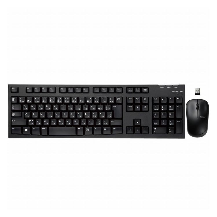 【商品詳細】1つのレシーバでマウスとキーボードが使える。安定した通信で快適に操作できる、高性能2.4GHzワイヤレスキーボード&マウス。■安定した通信で快適に操作できる2.4GHzのワイヤレスキーボードとワイヤレスIR LEDマウスのセット...