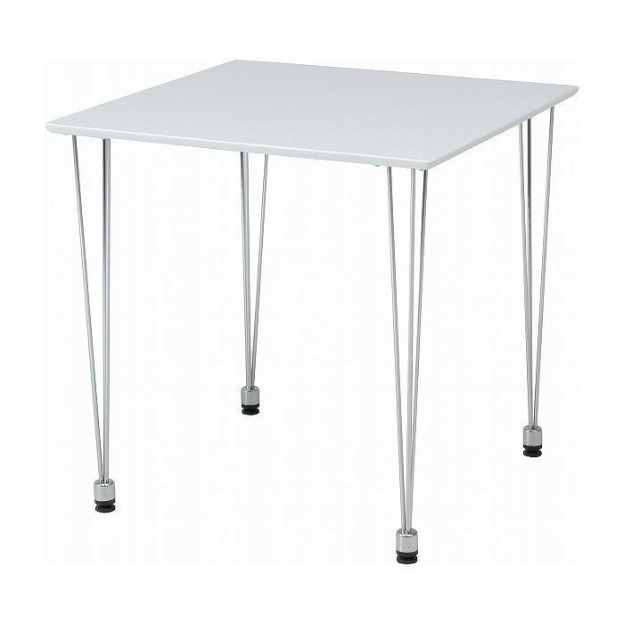 無駄な装飾を一切無くしたシンプルなデザインです。スチール脚がスタイリッシュな雰囲気を演出します。天板は角に丸みをもたせた優しいデザインで小さなお子様のいるご家庭でも安心です。脚部にはアジャスターが付いており、気になるガタつきを調節することが...