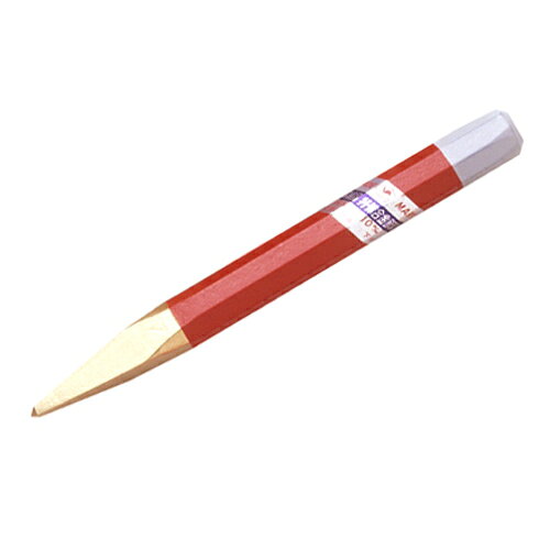 【用途】コンクリート等のハツリ作業。【機能・特徴】先端部(金色)に特殊合金工具鋼を摩擦圧接してありますので非常に優れた耐久性と強度を持っています。刃先が摩耗すれば普通砥石で再研磨ができ、また再鍛造も可能です。【仕様】●サイズ：16×300m...