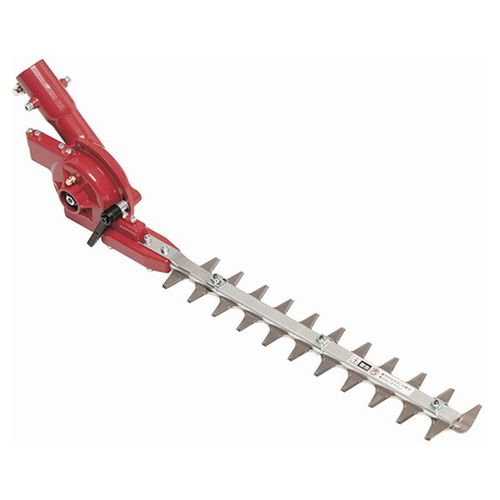 【用途】草刈、植木剪定。【機能・特徴】飛び石、跳ね返りを防止し、安全に除草作業が出来ます。刈払機の長さを利用し、高い場所の植木剪定にも使えます。角度可変機構により法面の草刈作業が楽に行えます。【仕様】●上向き角度：47度。●下向き角度：47...