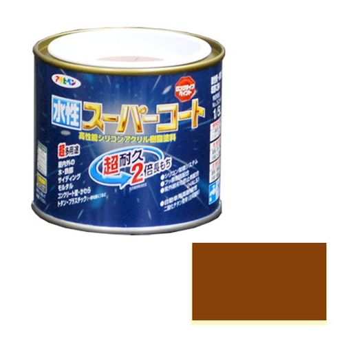 【用途】金属、スレート、コンクリート、サイディング、木部、しっくい、発泡スチロール等への塗装。【機能・特徴】特殊フッ素樹脂、シリコン架橋システム及び紫外線劣化防止剤の相乗効果で、汚れにくく、耐久性が格段に優れた高性能塗料です。酸性雨や酸性雪...