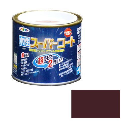 【用途】金属、スレート、コンクリート、サイディング、木部、しっくい、発泡スチロール等への塗装。【機能・特徴】特殊フッ素樹脂、シリコン架橋システム及び紫外線劣化防止剤の相乗効果で、汚れにくく、耐久性が格段に優れた高性能塗料です。酸性雨や酸性雪...