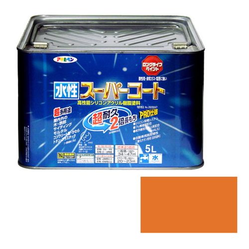 【用途】金属、スレート、コンクリート、サイディング、木部、しっくい、発泡スチロール等への塗装。【機能・特徴】特殊フッ素樹脂、シリコン架橋システム及び紫外線劣化防止剤の相乗効果で、汚れにくく、耐久性が格段に優れた高性能塗料です。酸性雨や酸性雪...