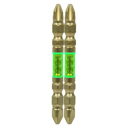 【用途】ドリルドライバーやインパクトドライバーでの各種ネジの締め付け作業。【機能・特徴】衝撃吸収樹脂を装着した先進的な形状です。高精度、高耐久で高品質な日本製です。【仕様】●サイズ：＋2×65。●刃先形状：タフワイド。●硬度：HRC62。●...