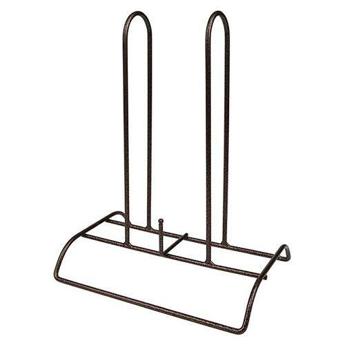 【用途】コイルホースの収納。【機能・特徴】収納しにくいコイルホースをスッキリ収納できます。ハンマートーン仕上げで高級感のある質感です。【仕様】●ハンマートーン仕上。●ノズル引掛け付。【材質】●メタル。【商品サイズ】幅270×高さ350×奥行...