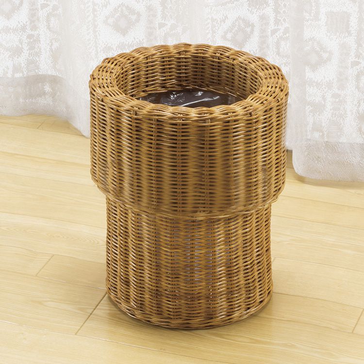 ■サイズ：(約)直径22.5cm(内寸20)×高さ32cm、上部カバー：(約)直径26cm(内寸19)×高さ15cm■重さ：(約)600g■素材/天然籐(ラタン)■インドネシア製【代引きについて】こちらの商品は、代引きでの出荷は受け付けてお...