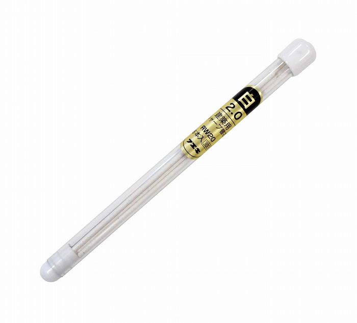 【商品詳細】木材・コンクリートなどにもなめらかに書け折れにくい2.0mm芯。用途：シャープペンシル2.0mm専用替芯芯：白芯太さ：2.0mm入数：6本注意：筆記用以外には使用しないでください。直射日光の当たるところや高温での保管は避けてくだ...
