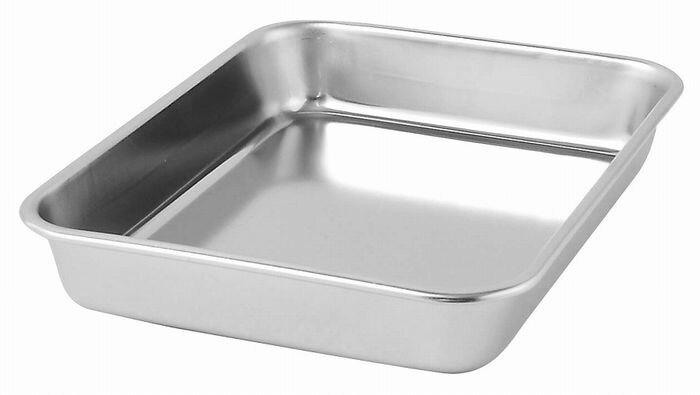 【商品詳細】汚れに強く、使い勝手の良い角バット。19-0ステンレスを使用しています。18-8ステンレスとほぼ同程度の耐食性・耐衝撃性を誇ります。磁石が付きます。製品の管理や保管、部品洗浄時の浸け置き、乾燥作業など多目的にご利用下さい。食品等...