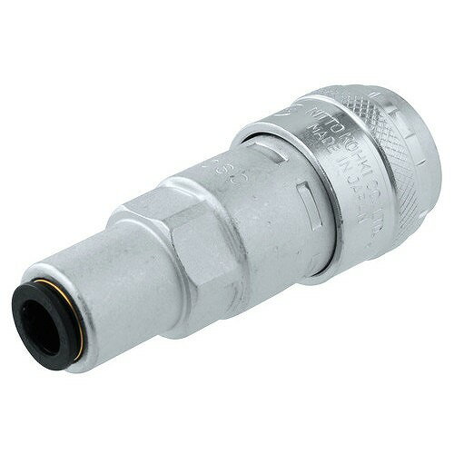 【商品詳細】■工場内の空気配管から空気工具のホース接続まで、汎用性に優れたカプラです。■重要な構成部分には熱処理を施し強度を向上。■特に耐磨耗・耐久性に優れています。■用途：ハイカプラと外径8mmチューブ取り付け■最高使用圧力：1．0MPa...