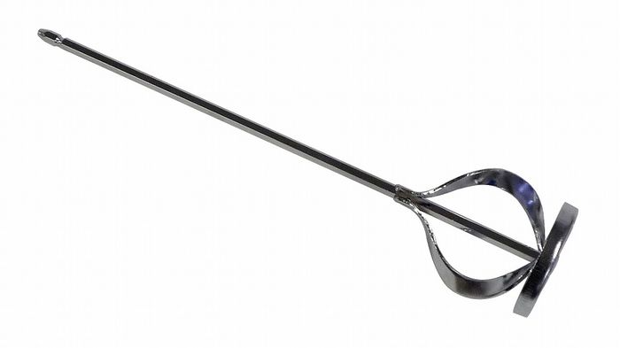 【商品詳細】スパイラルタイプで強力撹拌。全長：300mm六角（二面幅）：6.35mmブレード直径：60mm適正回転数：約200〜700min-1(r.p.m)使用可能機種：電動ドリル、充電式ドリルドライバー、充電式インパクトドライバー使用方...