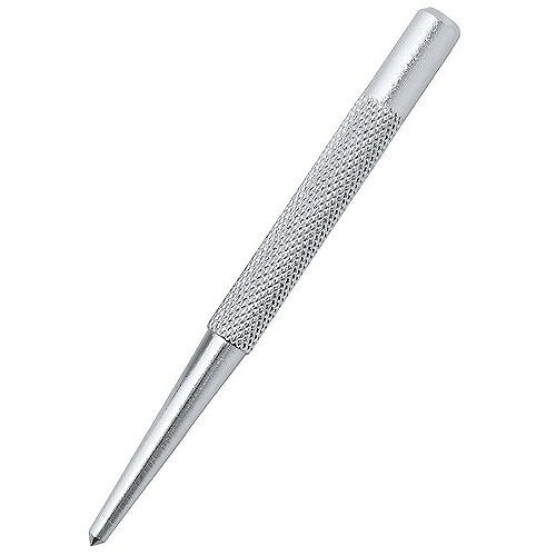 【商品詳細】正確な穴明け加工にご使用ください。用途：センター打ち・丸い物の穴明けポンチング・異型物の穴明けポンチング等全長：125mm【送料について】北海道、沖縄、離島は送料を頂きます。