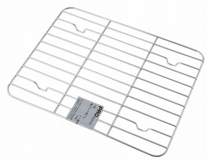 【商品詳細】用途：角バット　21枚取用アミサイズ（約）：縦166mm×横210mm×高さ12mm重さ：約92g18〜8ステンレス鋼日本製【送料について】北海道、沖縄、離島は送料を頂きます。