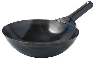 【商品詳細】呼び寸法：27cm重量：966g底の厚さ：1．2mmサイズ（約）：直径270mm（柄含む420mm）×高さ85mm使い始めの本体の仕込み：透明シリコン樹脂加工がしてあります。使い始めに本体の仕込をする場合は、次の手順で行ってくだ...