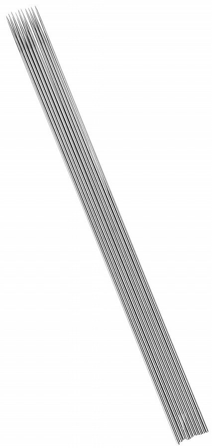 【商品詳細】サイズ（1本）：2mm×300mm重さ（10本）：72g入り数：10本18〜8ステンレス鋼日本製【送料について】北海道、沖縄、離島は送料を頂きます。