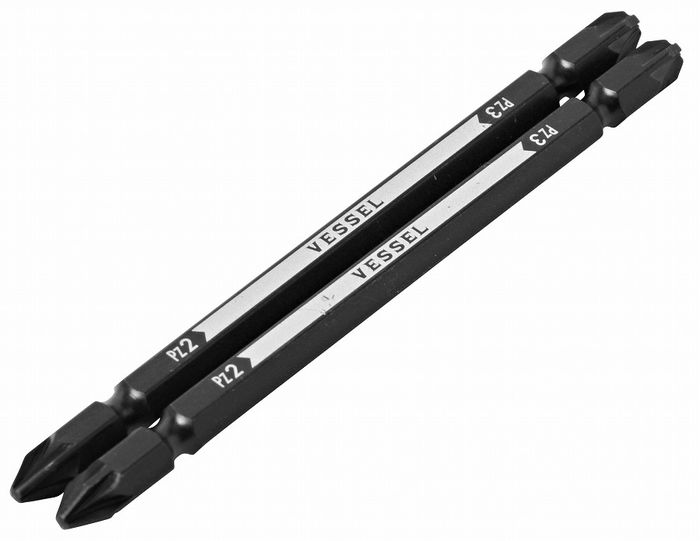 【商品詳細】輸入家具・ビンディングなどに、ポジドライブの日本正規ライセンシー。輸入組立家具などに良く使用されているポジドライブネジに対応した2サイズを1本のビットに組み込みました。ポジドライブは。英国EIS社の特許であり登録商標です。日本で...