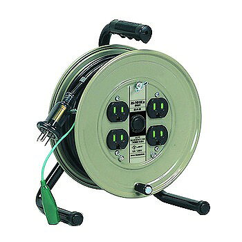 【商品詳細】■電線仕様:VCTF2.0mm2×3心　10m■コンセント仕様:定格2P・15A・125V接地付×4■2P・2P接地付兼用フキュー飛び出しプラグ■コンセント防塵シャッター■タイプ:標準型・接地付■ケーブル長さ:10mm■質量:2...