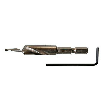 【商品詳細】■ビスの下穴、皿取り、また埋め込み用の下穴あけが同時にできて便利です。■サイズ:3×9mm■下穴ドリル部長さ:3mm■皿取ドリル部長さ:9mm■軸径:6.35mm六角軸【送料について】北海道、沖縄、離島は送料を頂きます。