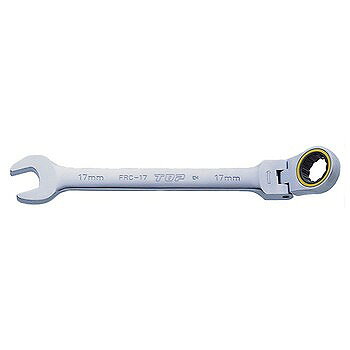 【商品詳細】本締め可能、狭いところが得意です。首振り角度180度。ボルト・ナットの角を傷めない12角サーフェイス（角丸）。送り方向が良くわかるイエローリング。送り角度:5度(ギア72山）呼び寸法:16mm全長:214mm重量:195g【送料...