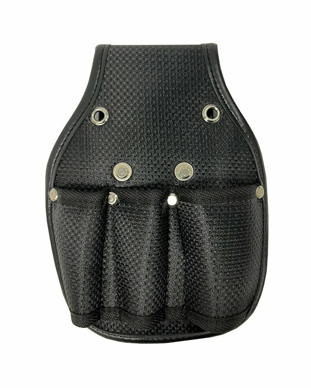 【商品詳細】ベルト通し部が広く、当社ワンタッチバックルベルト48mmがラクラク通ります。対応サイズ：ペンチ220mmまでセ〜フティコ〜ド取付用ハトメ付商品カラー名称：黒生地：ポリエステル　金具：スチ〜ルメッキ中国製【送料について】北海道、沖...