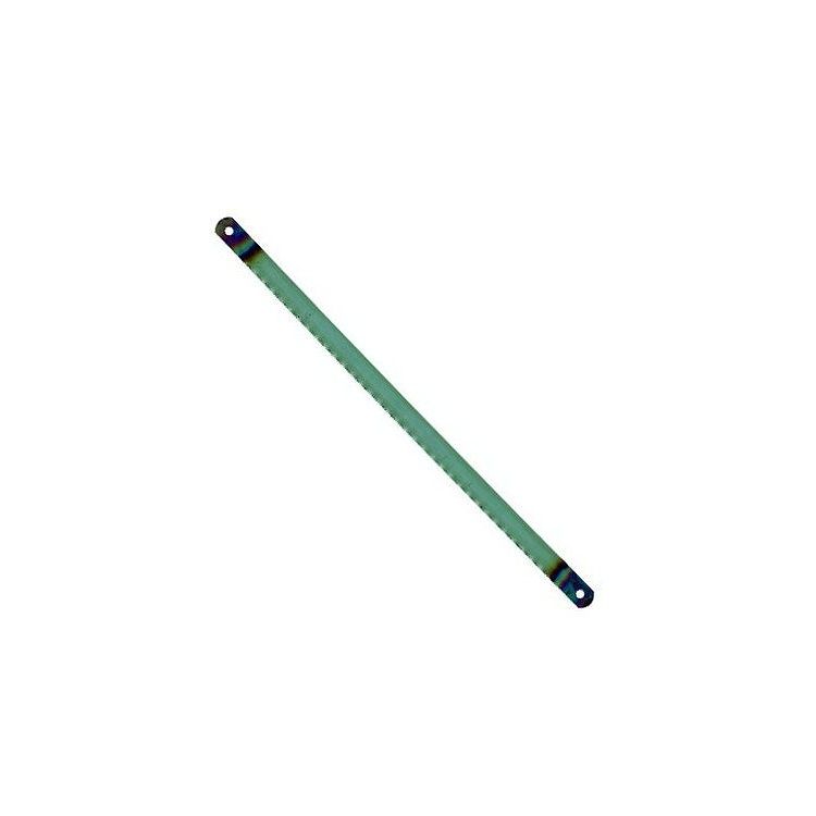 【商品特長】【製品サイズ(mm)】・長さ265・幅7・高さ1【生産国】日本【材質】本体：SK-3【仕様】用途：一般金属の切断に使用方法：ハンドソー(250mm)用の替刃フレーム取付け穴：4mmサイズ：250mmx24山入数：6枚ハンドソー用...