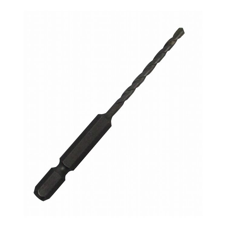 【商品特長】【製品サイズ(mm)】・長さ90・幅6.35・高さ6.35【生産国】日本【仕様】用途：薄鉄板、モルタル、プラスチック、木材等の複合材の穴あけに対象電動工具：インパクトドライバー、充電ドリル(9.6V以上)、電気ドリル(400W以...