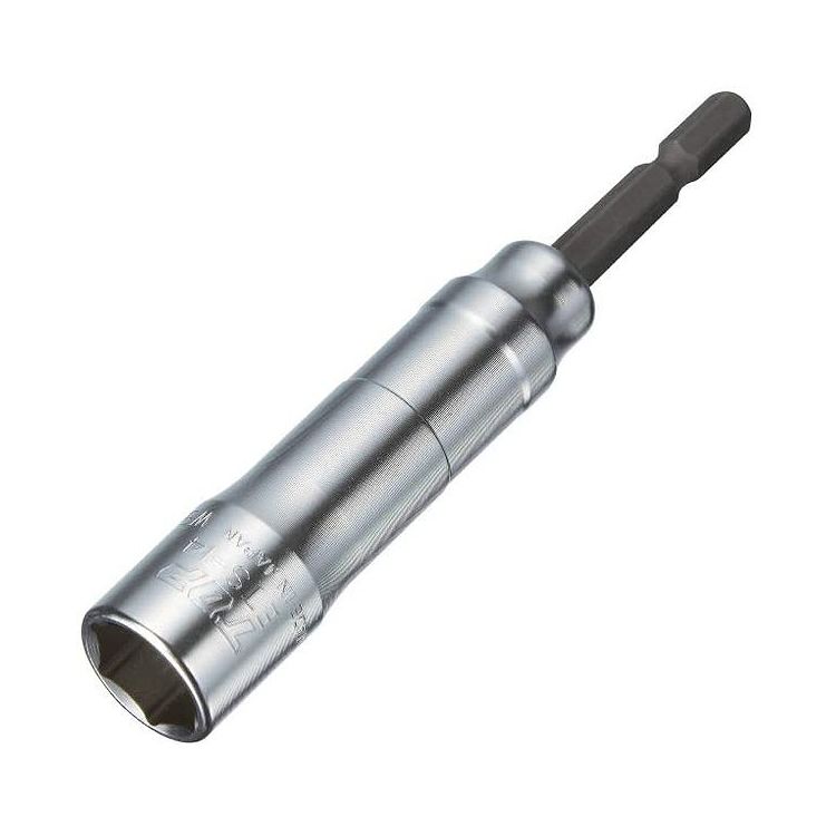 【商品詳細】ロングシャンク採用でより高トルクインパクトの使用でもねじれ応力を緩和し、軸折れを防ぐことで高耐久、長寿命を実現。シャンクの材質を高耐久特殊鋼に変更し、高トルクに耐える強い軸になりました。用途：ボルト、ナットの着脱の際に全長(約)...