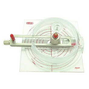 【商品特長】【生産国】日本【仕様】用途：円切りカッター使用可能替刃：BDA-200P刃入り数：BDA刃6枚切断可能円サイズ：直径1.8cm〜17cmに対応包装形態：ブリスタースケルトンカラー・センターゲージ付ポイント：左手で中央を押さえ、右...