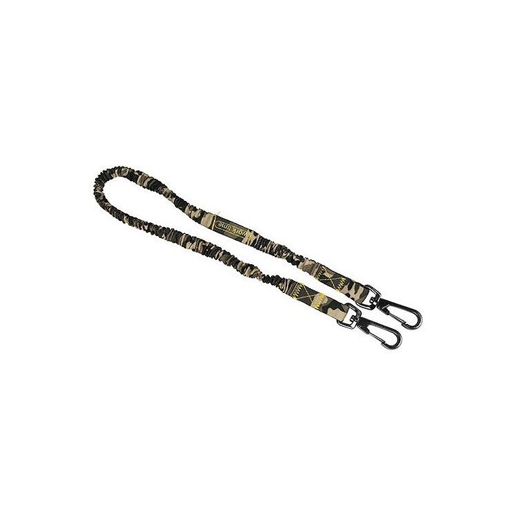 【商品特長】【製品サイズ(mm)】・長さ390・幅24・高さ20【生産国】台湾【材質】生地：ポリエステル金具：亜鉛鋳物【仕様】用途：工具の落下防止対策に最大伸長：1450mm使用荷重：3kgテープ形状：ジャバラ布で出来たコードなので、作業中...