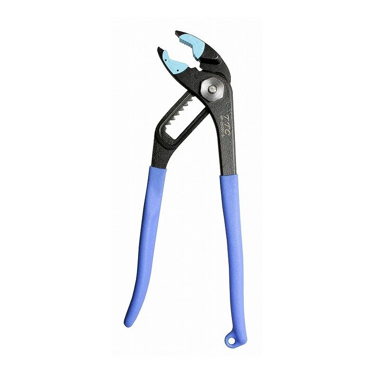 【商品特長】【製品サイズ(mm)】・長さ255・幅90・高さ19【生産国】タイ【材質】本体：機械構造用炭素鋼柄被覆：塩化ビニールくわえ部：POM樹脂【仕様】用途：プラスチックやステンレス、真鍮、メッキ製品など、キズをつけたくない作業の際に切...