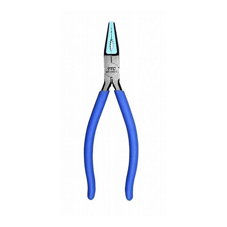 【商品特長】【製品サイズ(mm)】・長さ165・幅60・高さ11【生産国】タイ【材質】本体：機械構造用炭素鋼柄被覆：塩化ビニールくわえ部：ポリアミド樹脂【仕様】用途：プラスチックやステンレス、真鍮、メッキ製品など、キズをつけたくない作業の際...