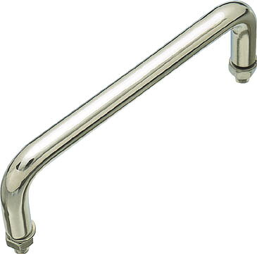 【メーカー型番】TTO-8-120B【JANコード】4989999274714【ブランド】TRUSCO 　【特徴】●ステンレスの素材感が美しい鏡面仕上げの取手です。●各種設備などの取手に使用します。【用途】【仕様】●全長(mm):128●全...