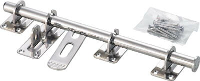【メーカー型番】TKB-450S【JANコード】4989999286960【ブランド】TRUSCO 　【特徴】●ステンレス製なので耐食性や耐熱性に優れています。●受座の穴を大きくし、取り付け後のズレに対応しています。●取手部に滑り止め加工を...