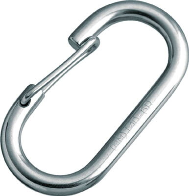 【メーカー型番】TOF-5R【JANコード】4989999285871【ブランド】TRUSCO 　【特徴】●シンプルな形状で、引っかかる部分がないため、ロープの傷みを防ぎ、手軽に使用できます。【用途】●チェーン・ワイヤ・ロープなどの連結や、...