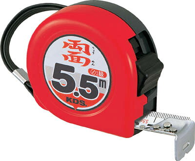 【メーカー型番】ZS25-55BP【JANコード】4954183147013【ブランド】KDS【特徴】●裏面は高さ測定に見やすい縦目盛です。【用途】【仕様】●テープ長さ(m):5.5●テープ幅(mm):25●水平保持(m):2.4●質量(g...