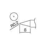 【メーカー型番】T12-BZ【JANコード】4962615016318【ブランド】白光　【特徴】【用途】【仕様】●コテ先名称:B型（Z）●質量(g):10●鉛フリーはんだ対応●適合コテ:FM2027・FM2028●適合ステーション本体:FX...