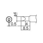 【メーカー型番】T12-D4【JANコード】4962615016783【ブランド】白光　【特徴】【用途】【仕様】●コテ先名称:4D型●質量(g):10●鉛フリーはんだ対応●適合コテ:FM2027・FM2028●適合ステーション本体:FX95...