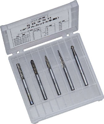 【メーカー型番】SB3SH【JANコード】4967521234498【ブランド】スーパー【特徴】【用途】【仕様】●シャンク径(mm):3●質量(g):31●φ3mmシャンクの超硬バー5本セット●オール超硬【材質／仕上】【セット内容／付属品】...