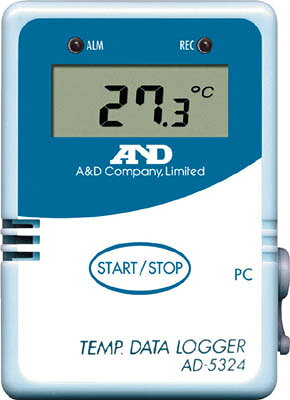 【メーカー型番】AD5324【JANコード】4981046451017【ブランド】A＆D【特徴】●簡単に温度データの収録、解析ができます。●データをパソコンに転送するのに、プラットホームを使わないので、手軽に扱えます。●測定温度間隔は1秒ご...