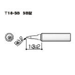 【メーカー型番】T18-SB【JANコード】4962615027000【ブランド】白光　【特徴】【用途】【仕様】●コテ先名称:SB型●質量(g):6.5●鉛フリーはんだ対応●適合コテ:FX8801●適合ステーション本体:FX888、FX60...