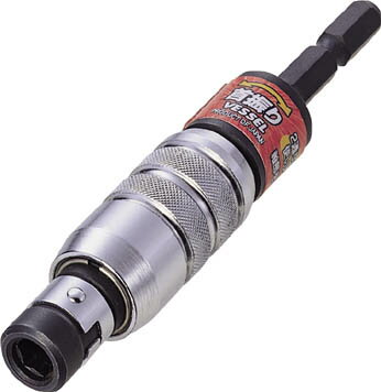 【メーカー型番】WBJ100【JANコード】4907587355959【ブランド】ベッセル【特徴】●ビットを挿入して首振り・固定、両方使えるビットホルダです。●空回り指あて付です。【用途】【仕様】●差込角(mm):6.35●全長(mm):1...