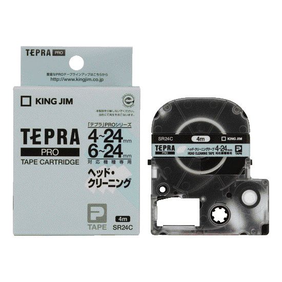 【商品詳細】●テープ送りをするだけで、ヘッドを簡単にクリーニングできるカートリッジタイプ（約120回クリーニング可能）です。●テープ幅(mm)：24●テープ:PET●ケース:ABS原産国日本JANコード4971660756889【送料につい...