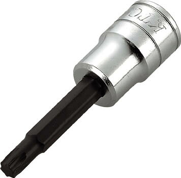 【メーカー型番】BT3-T50【JANコード】4989433148342【ブランド】KTC【特徴】●ビット部は差込式で、交換が可能です。●スタンダードタイプです。●差込角側は応力の集中を防ぐパワーフィット形状を採用しています。【用途】【仕様...