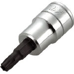 【メーカー型番】BT3-T27HS【JANコード】4989433148700【ブランド】KTC【特徴】●ビット部は差込式で、交換が可能です。●T形いじり止め形状・ショートタイプです。●差込角側は応力の集中を防ぐパワーフィット形状を採用してい...