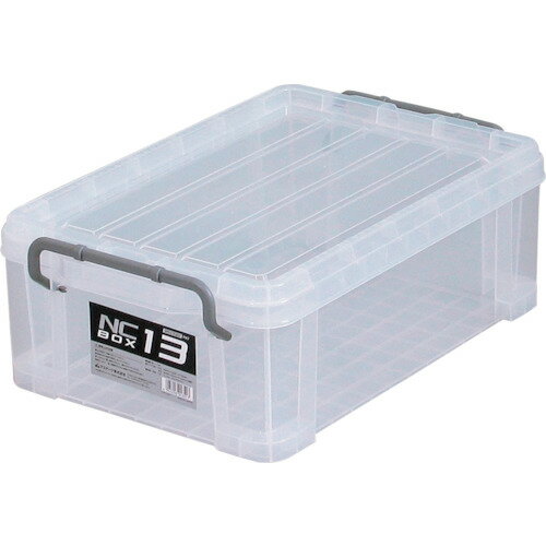 【商品詳細】●内容物が見えやすいナチュラルカラーです。●スタッキングでき便利です。●フタにcm単位の目盛り付です。●部品やねじ、釘などの小物収納に。●外形寸法(mm)間口×奥行×高さ：295×443×159●色：ナチュラル●容量(L)：13...