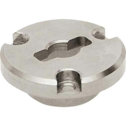 【商品詳細】●サムターンクランパー用カムケース。●適用ベース厚さ(mm)：10超え●寸法(mm)M1：M2●寸法(mm)H1：4.5●寸法(mm)H：9●寸法(mm)Dp：21●寸法(mm)D1：14●寸法(mm)d：5●寸法(mm)D：2...