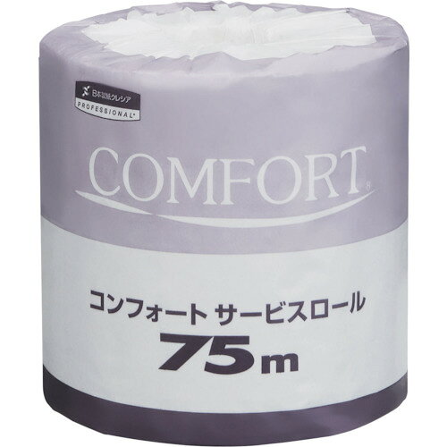 【商品詳細】●再生紙100％のトイレットロールです。●個別包装タイプです。●再生紙100％のトイレットロールです。●個別包装タイプです。●グリーン購入対応製品です。●幅(mm)：114●長さ(m)：75●タイプ：シングル●ケース入数(ロール...