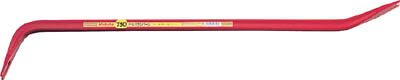 【メーカー型番】C12-900【JANコード】4960408007215【ブランド】モクバ印【特徴】●手にフィットして握りやすい異形特殊鋼材を使用しています。●全体焼き入れで強力です。【用途】●仮枠、解体作業に。●防災、救命用工具として。●...