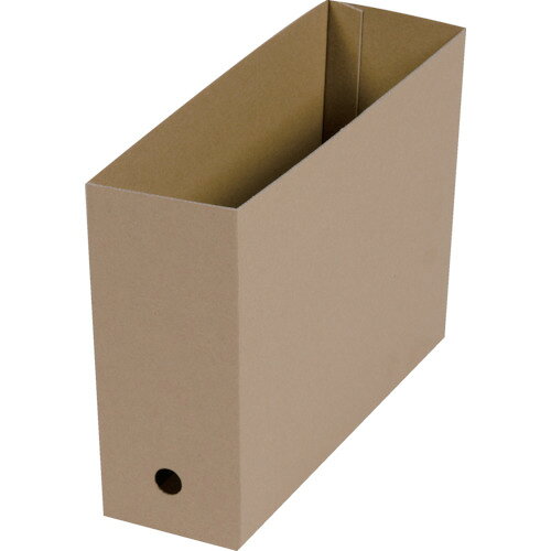 【商品詳細】●安価タイプの組み立て式ファイルボックスです。●軽くて丈夫な段ボールタイプで書類などの整理整頓に役立ち、廃棄もしやすいタイプです。●棚等の整理に。●取り出し用穴あり。●間口(mm)：103●奥行(mm)：317●高さ(mm)：2...