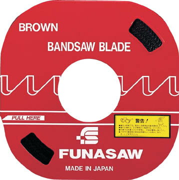 【メーカー型番】BR5 18【JANコード】4523373102257【ブランド】フナソー【特徴】●特殊鋼材に威力を発揮する強靭汎用ブレードです。●合金工具鋼を素材とする切削力を増強したコンターマシン用のこ刃です。【用途】●ダイス鋼などの合...
